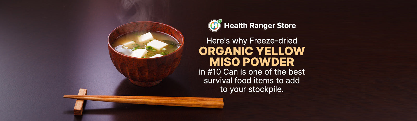 Here’s why Freeze-dried Organic Yellow Miso Powder in #10 Can is one o ...