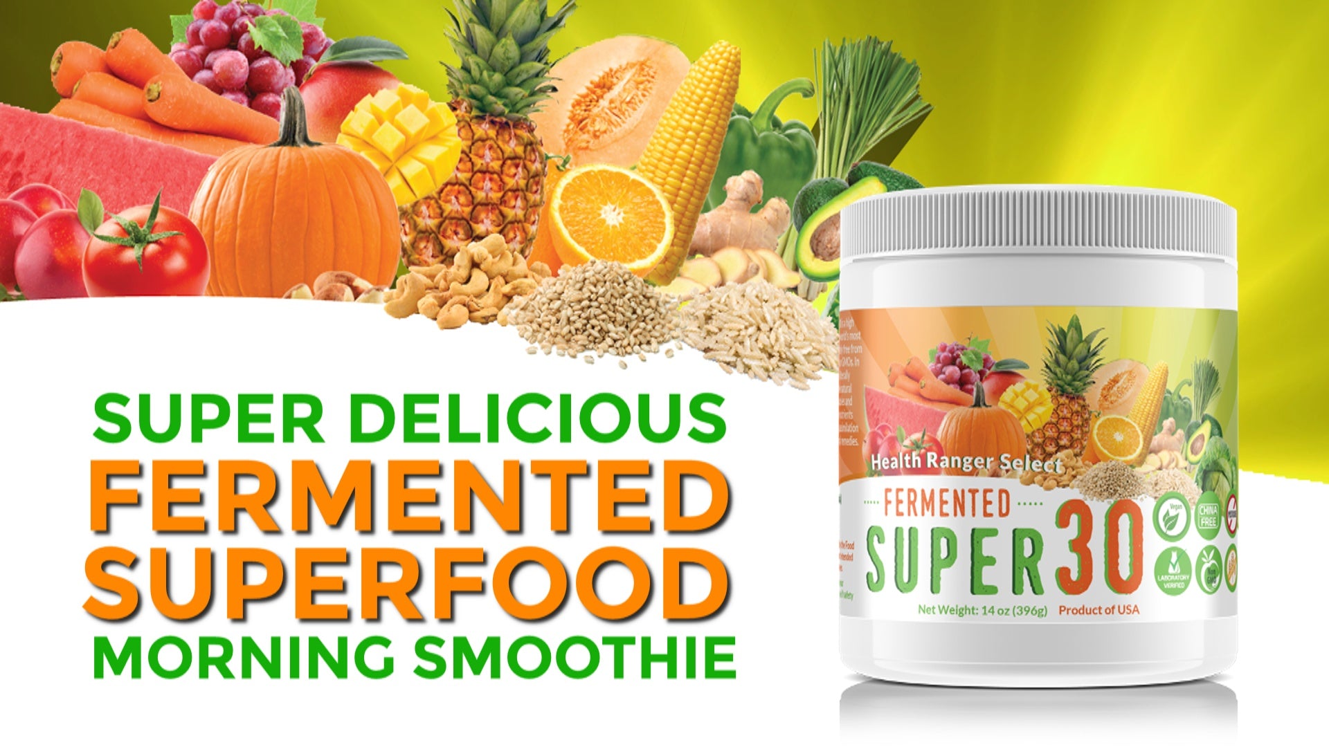 Super Delicious Fermented Superfood Morning Smoothie – Health Ranger Store