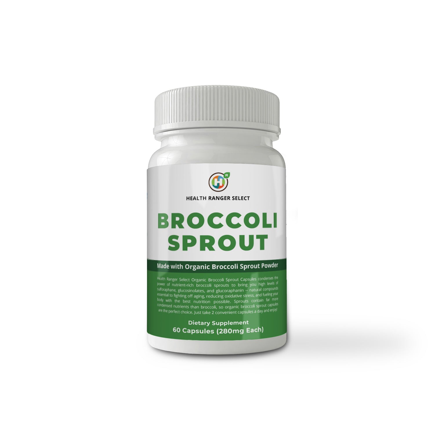 Broccoli Sprouts - 60 capsules - with Organic Broccoli Sprout Powder ...