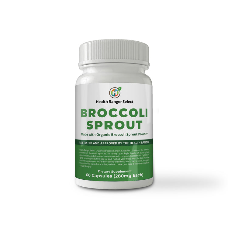 Broccoli Sprouts - 60 capsules - with Organic Broccoli Sprout Powder ...