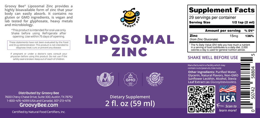 Liposomal Zinc 2 fl. oz (59ml) – Health Ranger Store
