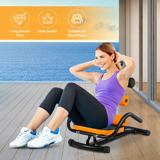 Core Fitness Abdominal Trainer Crunch Exercise Bench Machine – Health ...