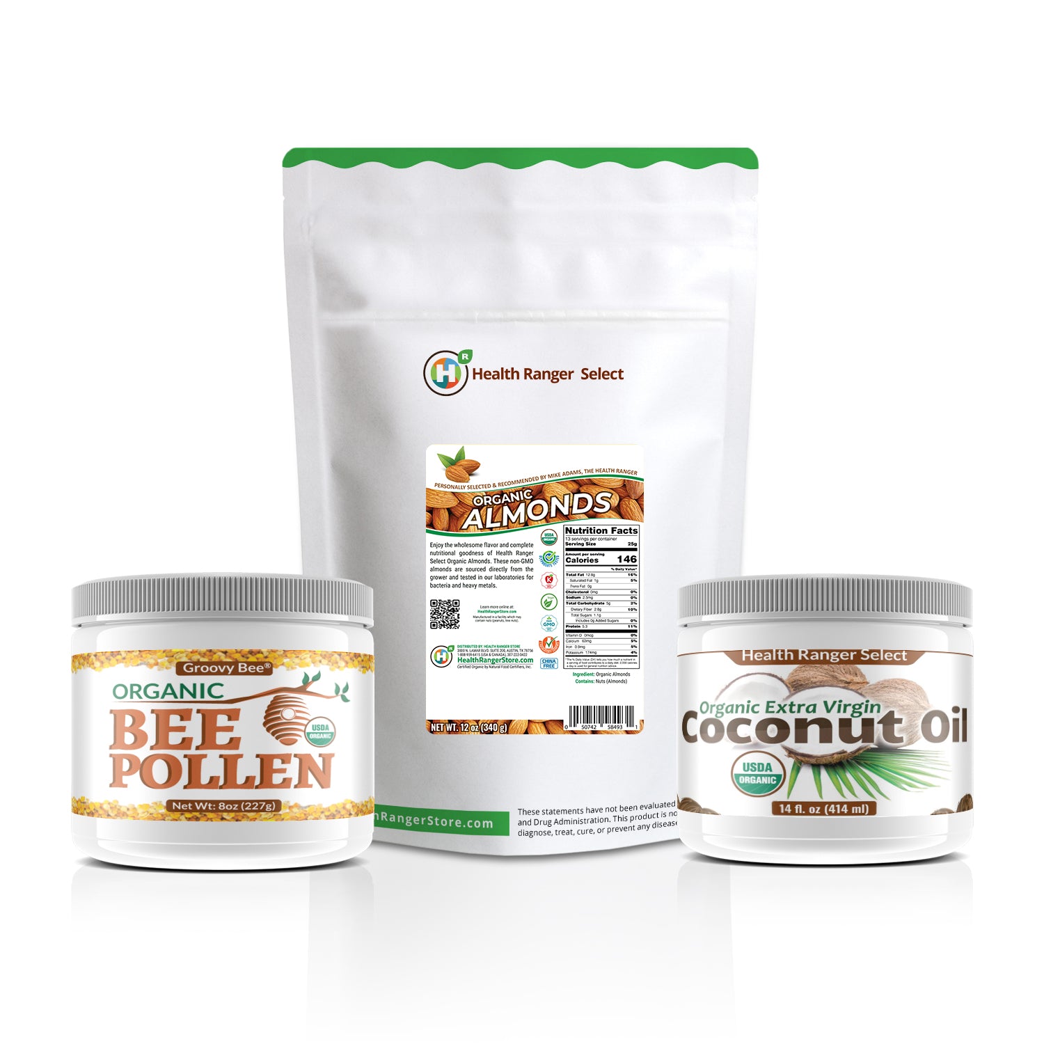 Almond Butter Energy Bars Combo Pack – Health Ranger Store