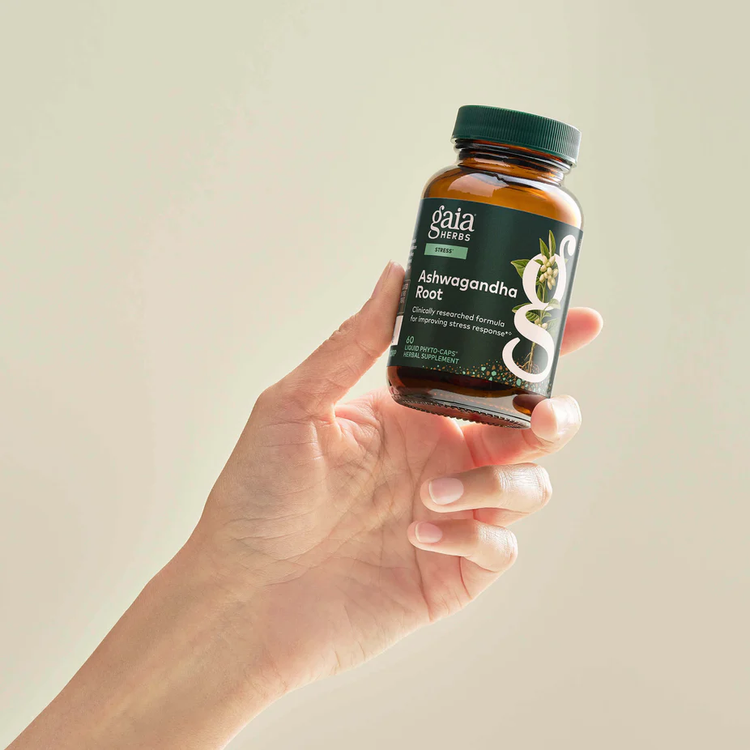 Gaia Herbs Ashwagandha Root 60 Veg caps – Health Ranger Store
