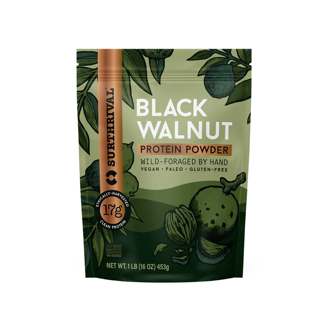 Black Walnut Protein Powder 1 lb (16 oz) 453g – Health Ranger Store