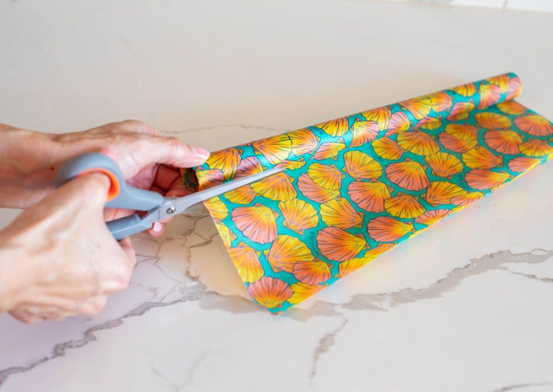 Beeswax Wrap Bulk Roll - Shells Print – Health Ranger Store
