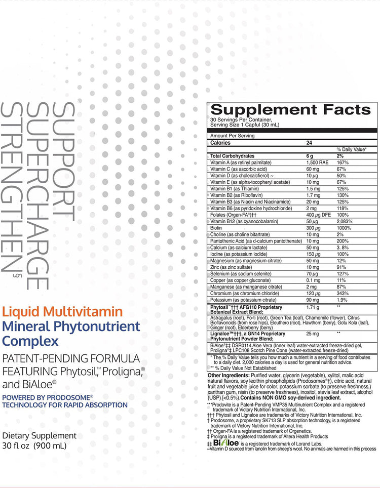 Prodovite® Daily Multivitamin Liquid Supplement 30 fl oz (900ml ...