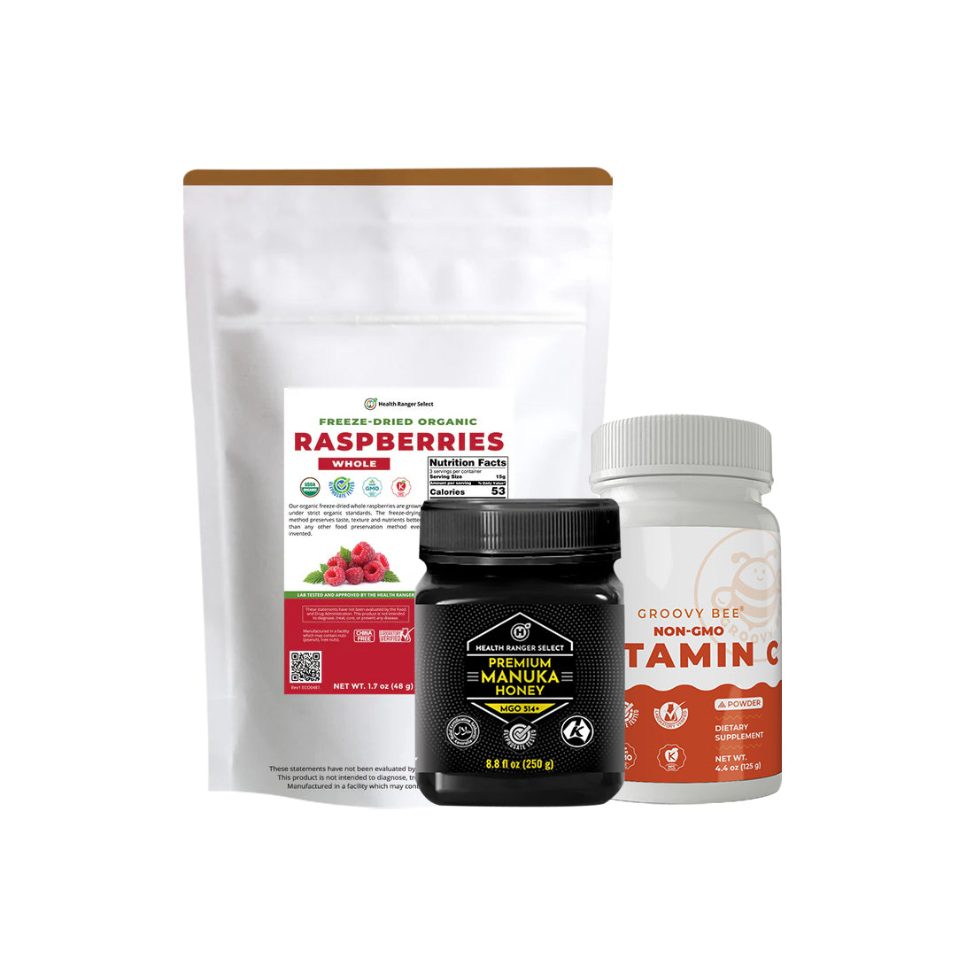 Raspberry Vitamin C Gummies Kit – Health Ranger Store