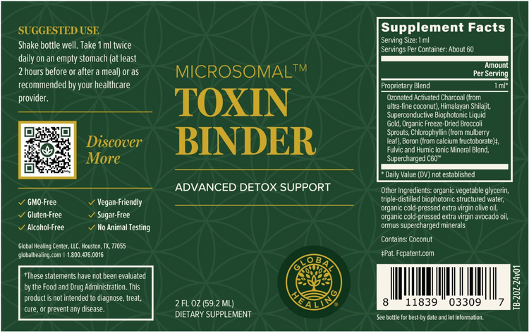 Toxin Binder 2 Fl oz (59.2 ml) – Health Ranger Store