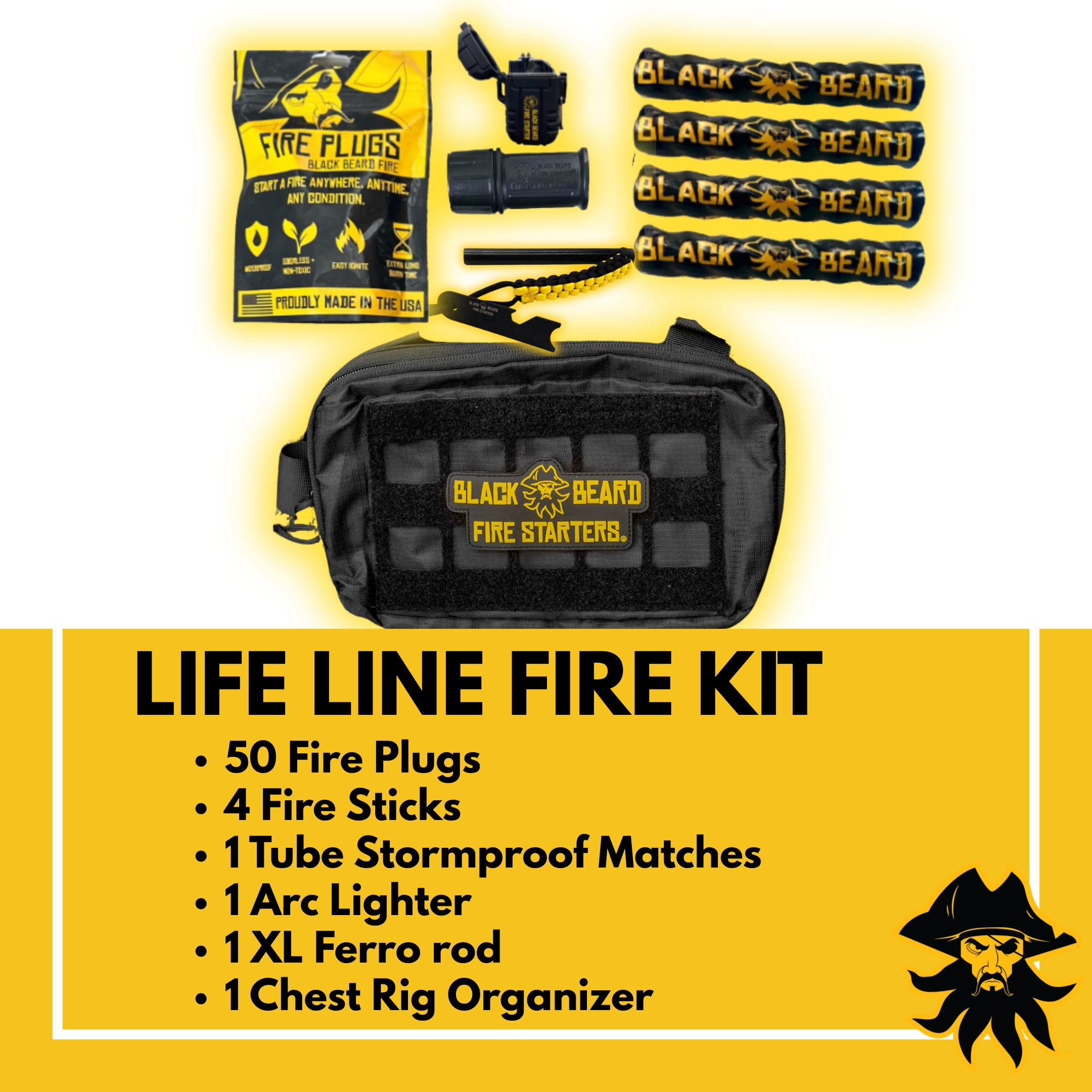 Lifeline Fire Kit – Health Ranger Store