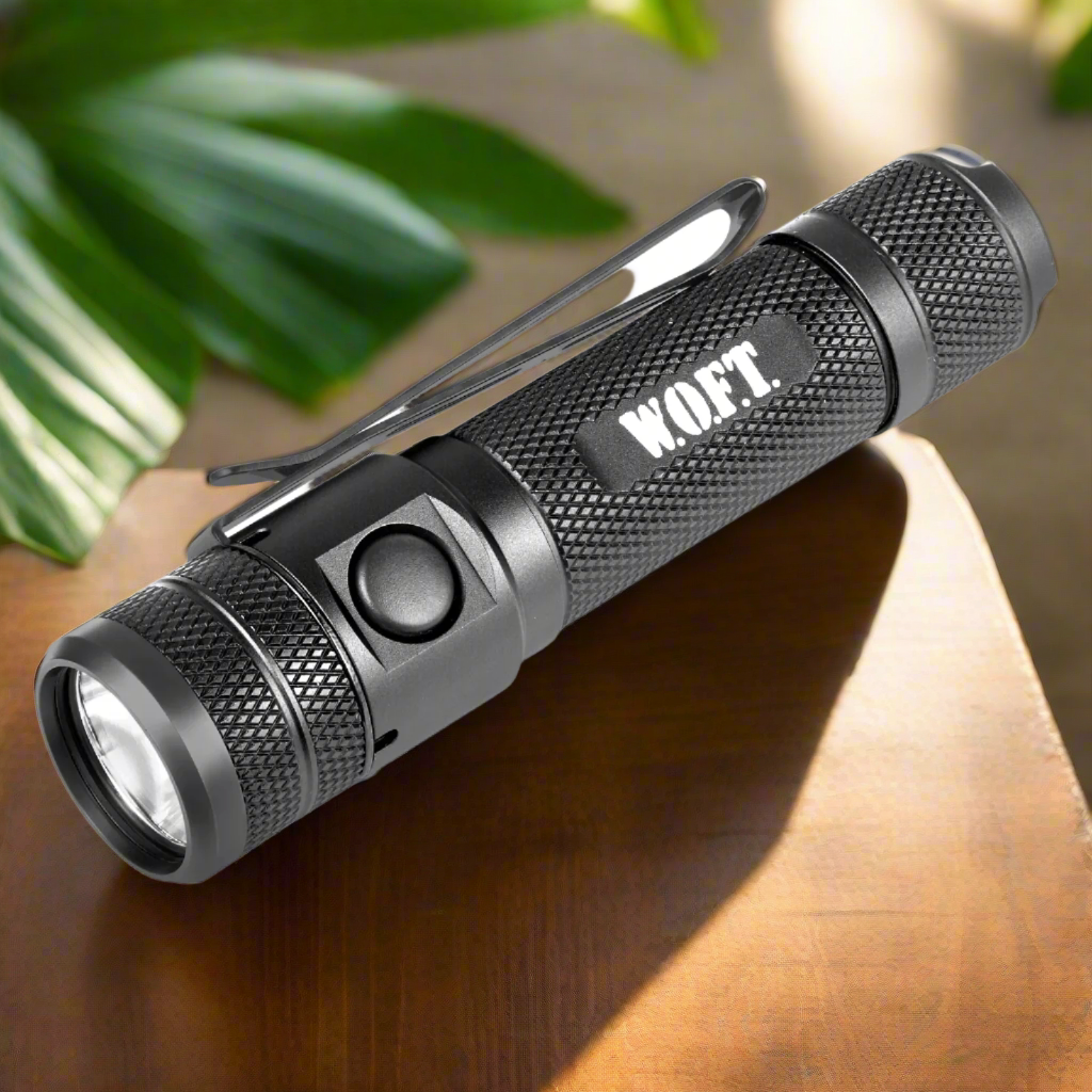 WOFT 1,200 Lumen Tactical EDC Flashlight – Health Ranger Store