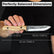 Hand-Forged Bushcraft Knife, 10 cm (3.9 in) Blade with Leather Sheath ...