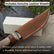 Hand-Forged Bushcraft Knife, 12 cm (4.72 inches) – Health Ranger Store