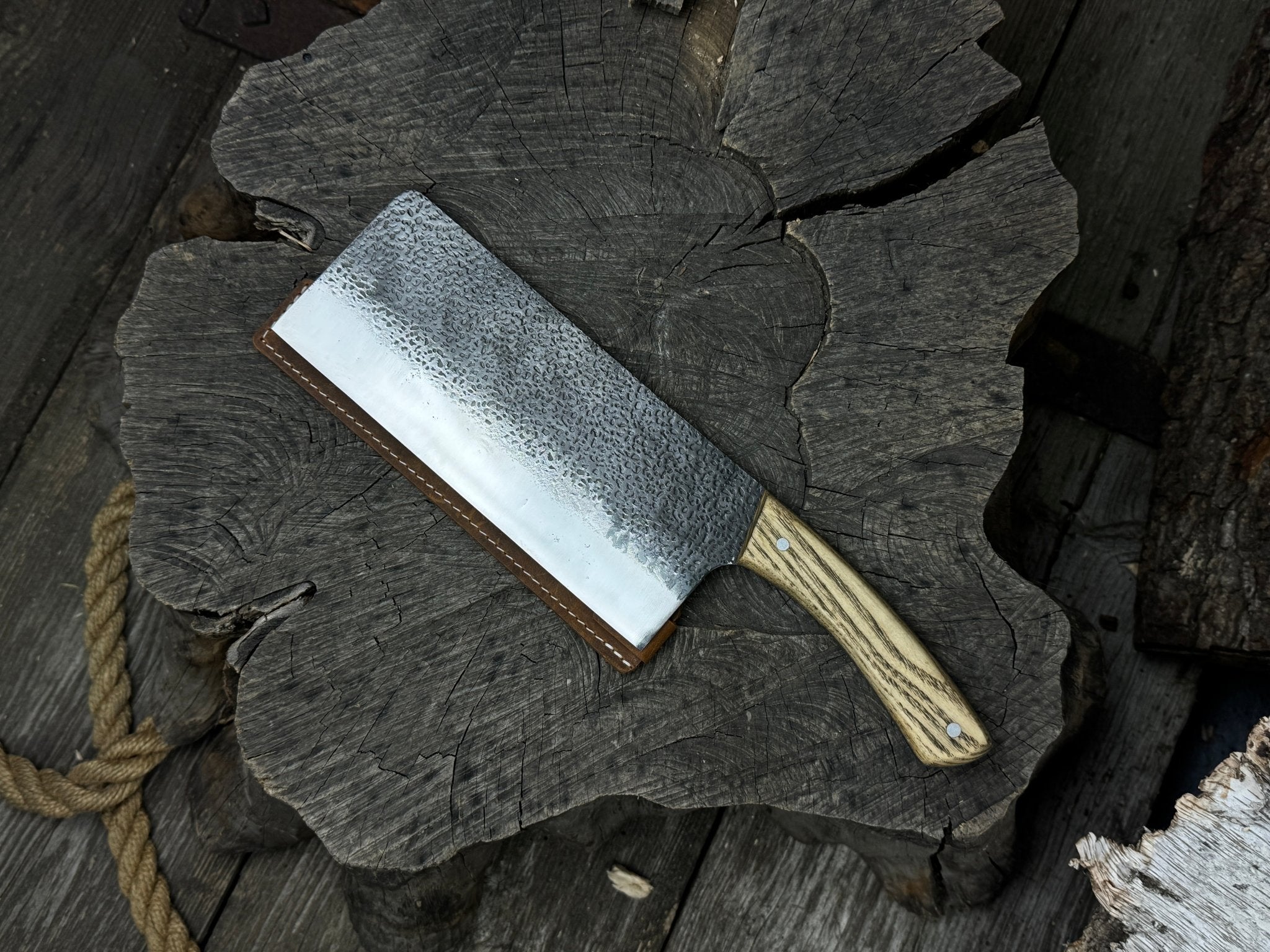 Hand-Forged Bushcraft Knife, 20.5 cm (8.07 inches) – Health Ranger Store