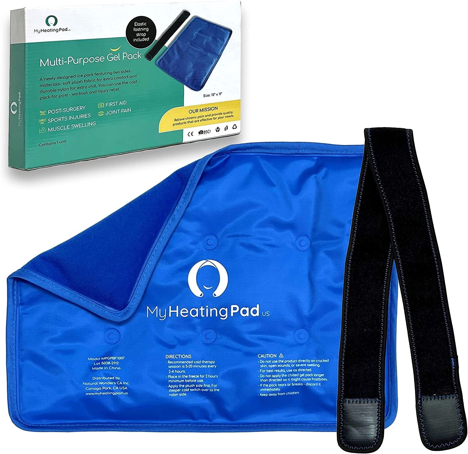 Rectangle Gel Ice Pack – Health Ranger Store