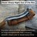 Spoon Carving Hook Knife – Long Curved Blade 7 cm (2.7 inches) – Health ...
