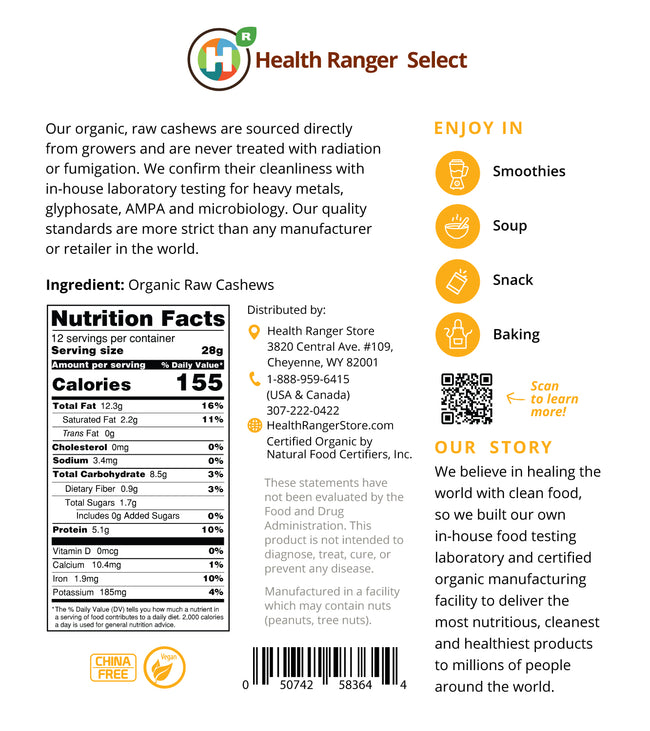 Nuts & Seeds – Health Ranger Store