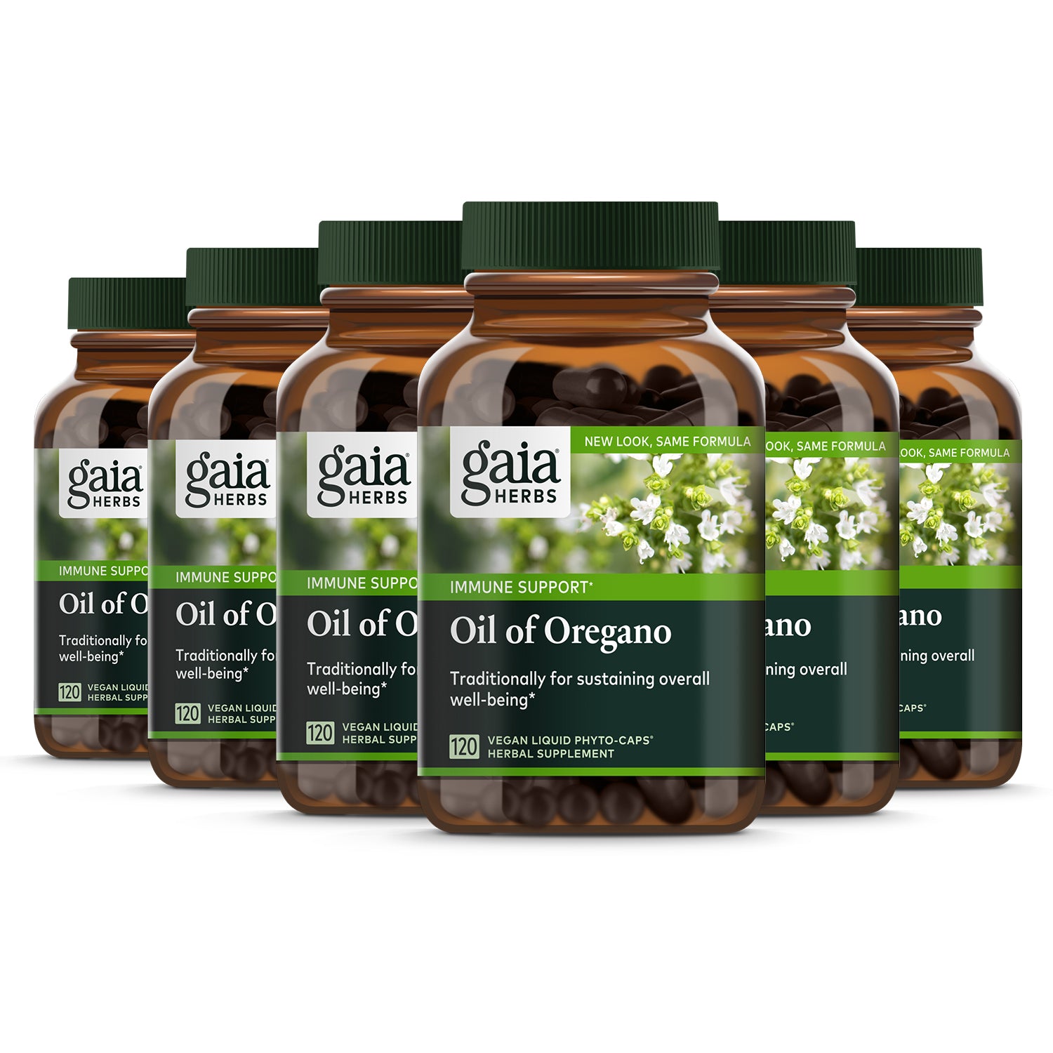 Gaia Herbs Oil Of Oregano 120 Liquid Phyto-Caps® (6-Pack) – Health ...